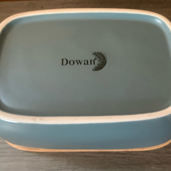 Dowan | Kitchen | New Wout Box Dowan Covered Slate Blue Butter Dish ...